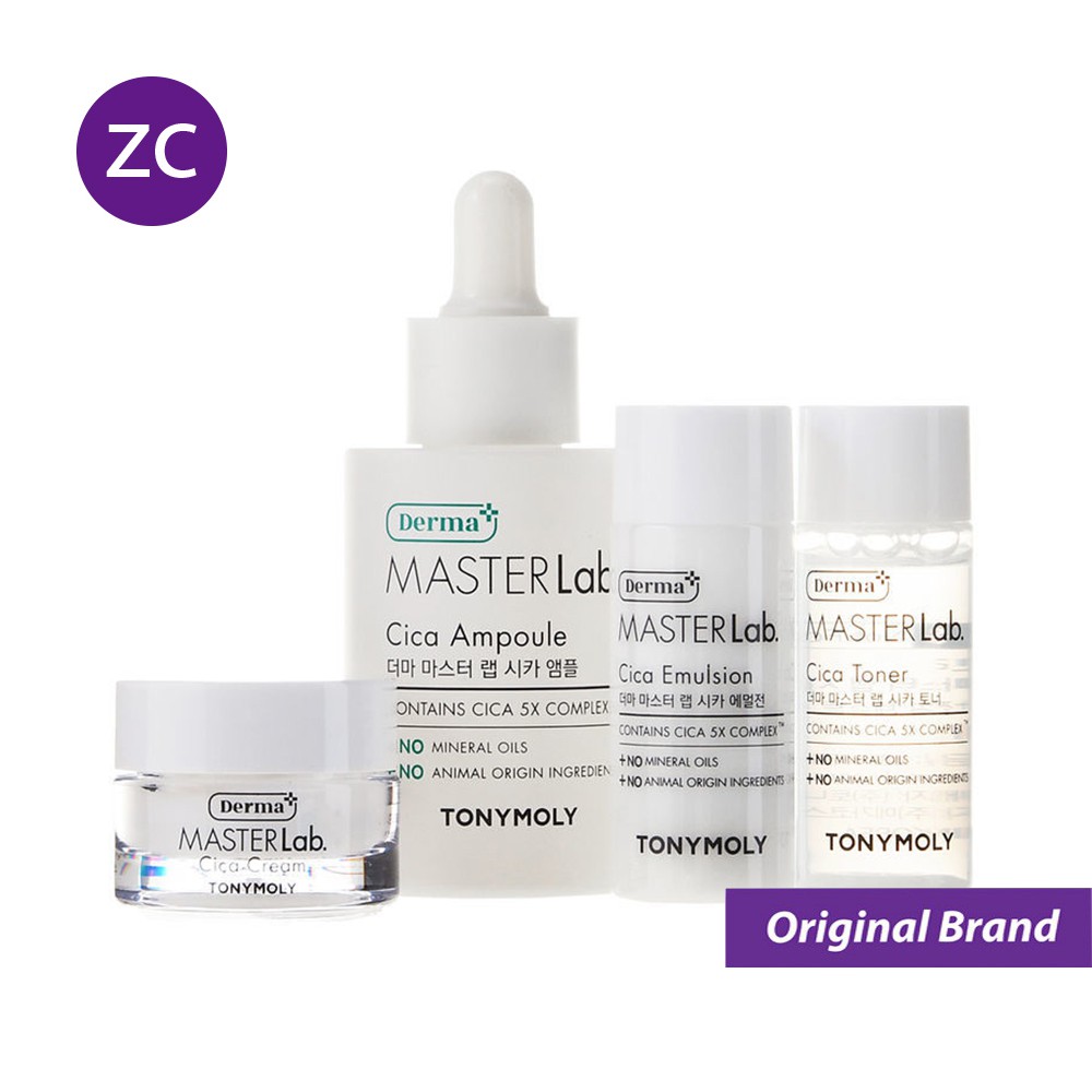 Tony Moly Derma Master Lab Cica Ampoule Set | Shopee Malaysia