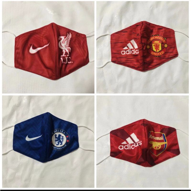 FOOTBALL CLUB FACE MASK | Shopee Malaysia