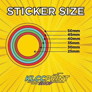 Sticker Label Foods / Sticker Kuih Muih Tradisional Melayu size 2.5cm ...