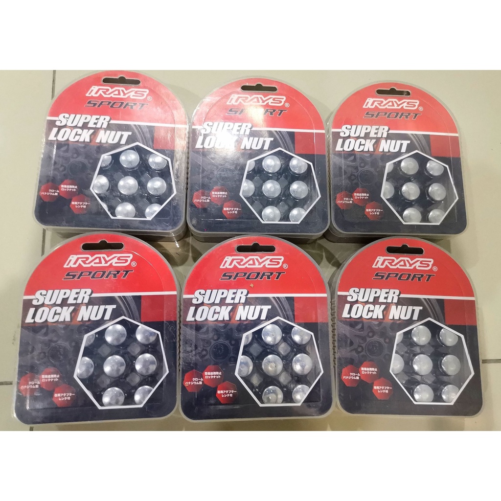 Wheel Nut Sport Rim Skru Tayar Kereta Heptagon (M12X1.5) - Chrome ...