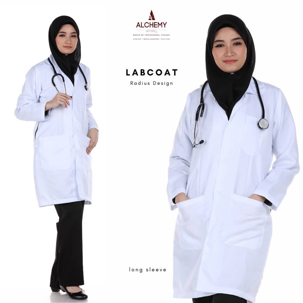 Labcoat Women Long Sleeve (READYSTOCK) | Shopee Malaysia