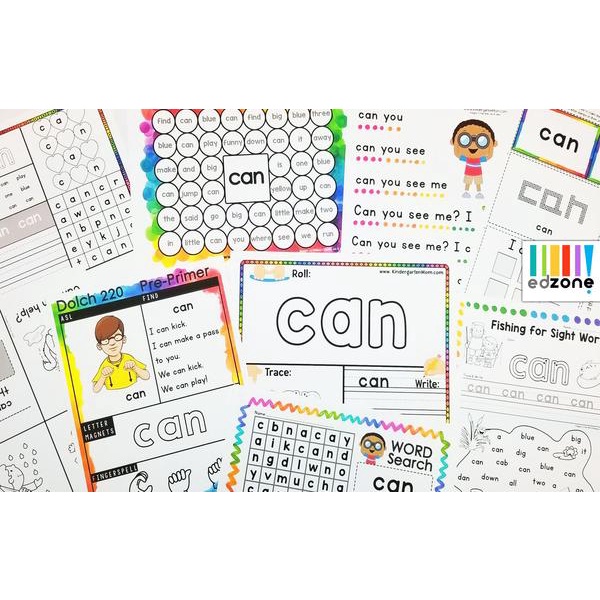 139-Sight Word Of The Week Program Kindergarten Printable PDF | Shopee ...