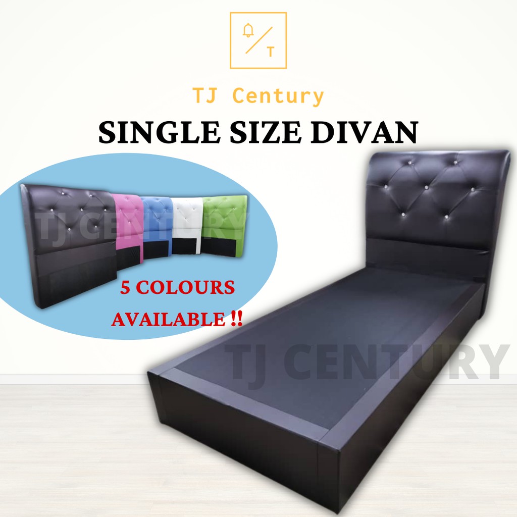 Single Bed Frame Divan Bed Base Katil Single Bed Murah Furniture Single ...