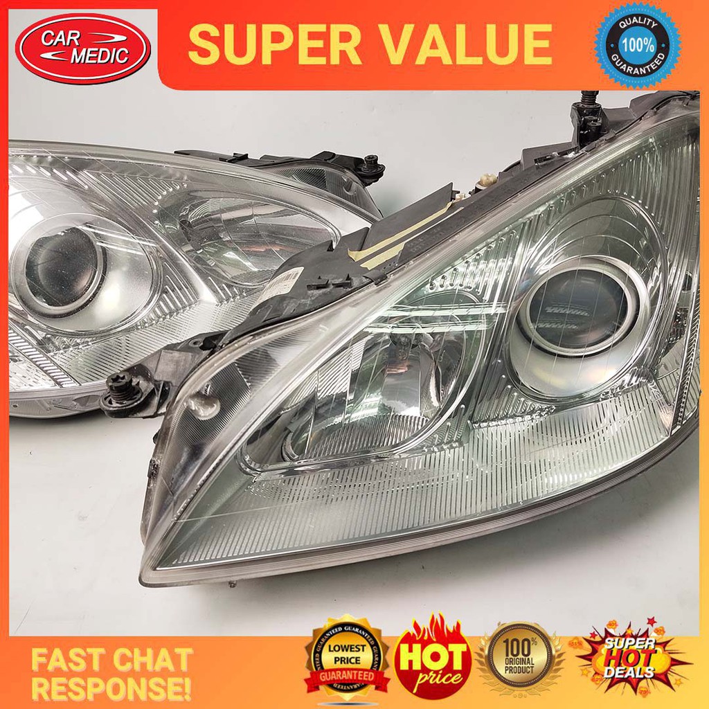 Original Mercedes Benz W221 (2005-2013) Halogen Headlamps / Headlights ...