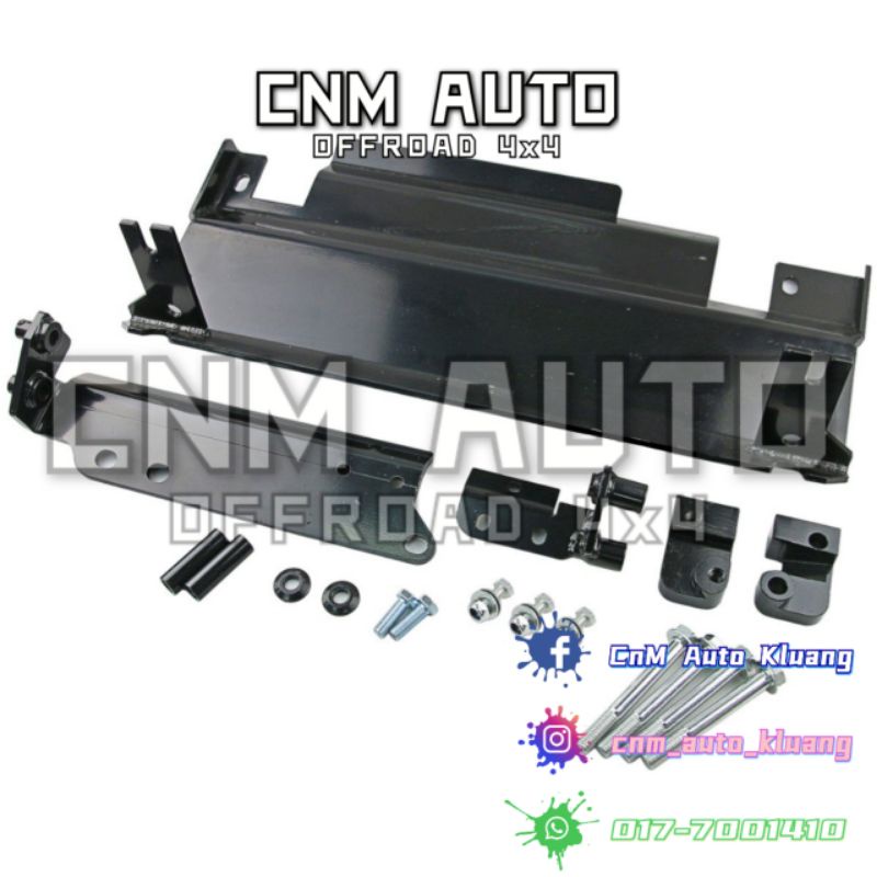 Front Bolt On Diff Drop Kits For Nissan Navara D40 D23 NP300 2.5 4WD ...