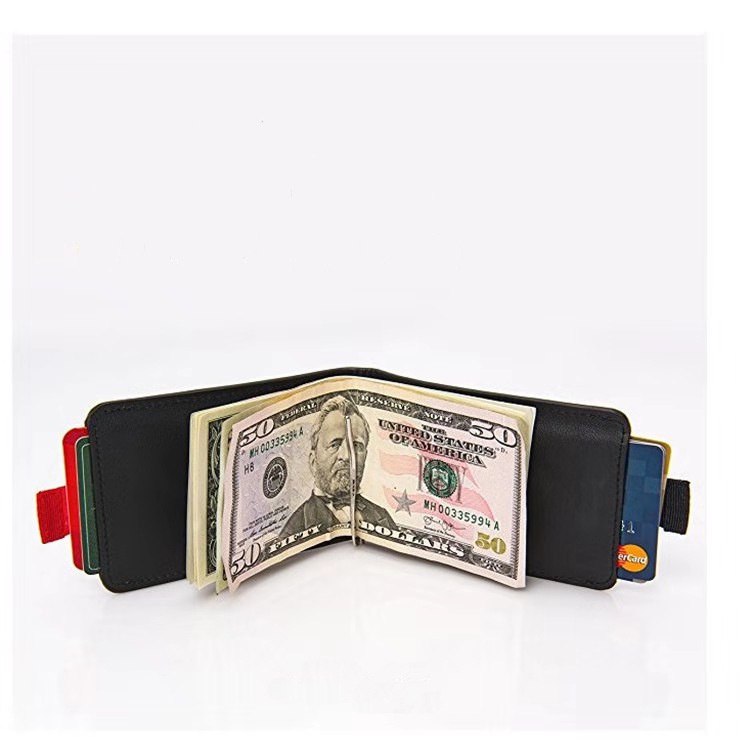 TC BW-005 Slim Cash Clip Wallet Money Clip Wallet With Cards ...