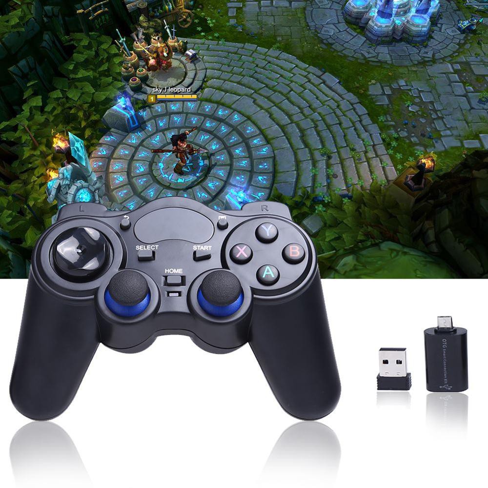 2.4G Wireless Gaming Controller Gamepad for Android Tablets PC TV Box ...