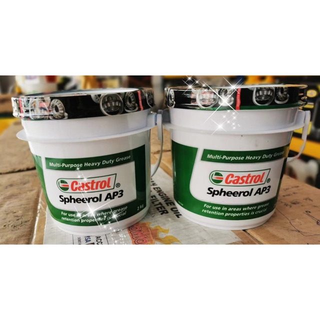 CASTROL SPHEEROL AP3 Multi-Purpose Heavy Duty Grease 2kg | Shopee Malaysia
