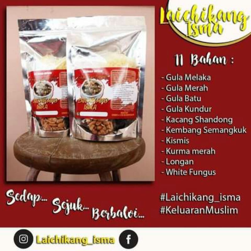 [READY STOCK] LAICHIKANG VIRAL - muslim lai chi kang -lai chi kang isma ...