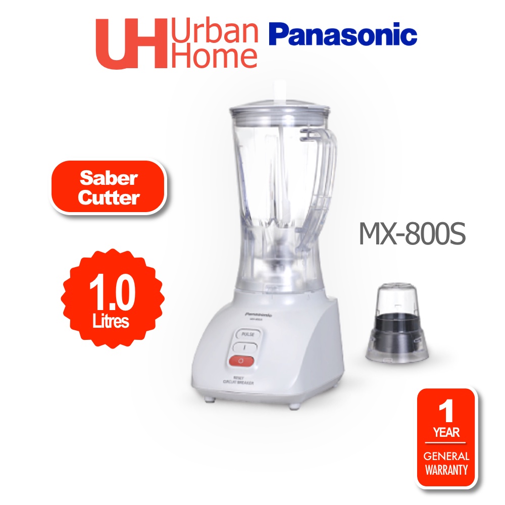 Panasonic Blender with Miller (300W/1.0L) MX-800S/MX-800SHGSL/MX ...