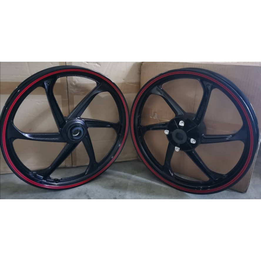 SPORT RIM ORIGINAL YAMAHA FOR YAMAHA Y125Z (RED) | Shopee Malaysia