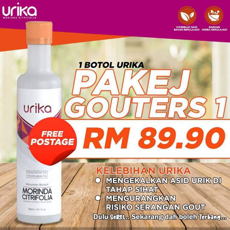 Urika 💥jus rawat gout no 1 berkesan💥 | BeeCost
