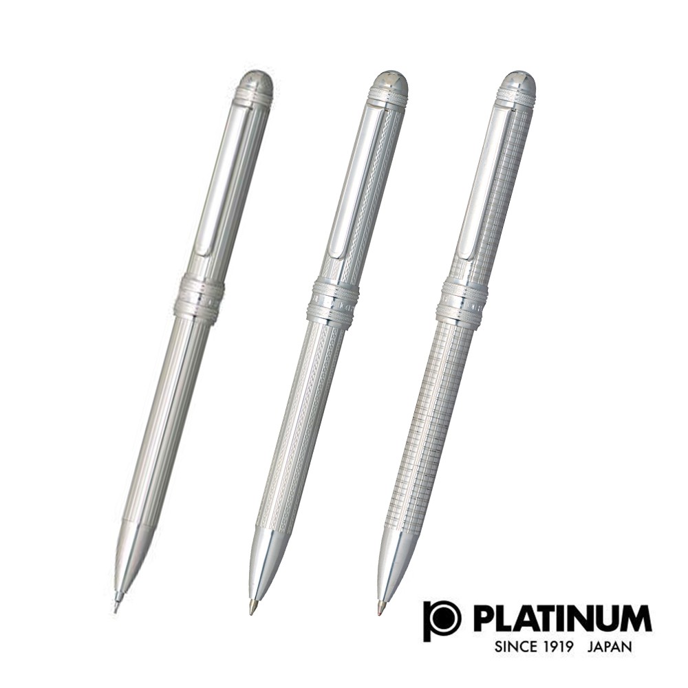 [ PRE-ORDER ONLY ] Platinum Fountain Pen, Double 3 Action Sterling ...
