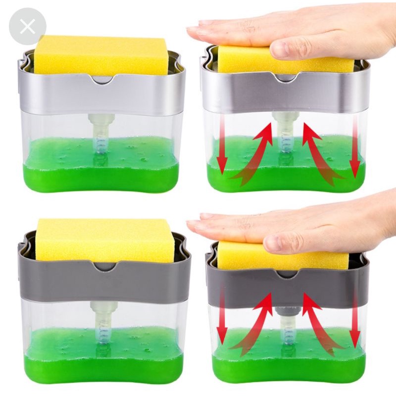 SOAP PUMP & SPONGE CADDY | Shopee Malaysia