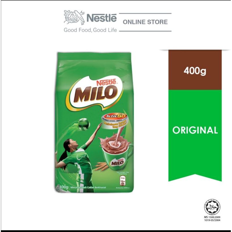 Nestle MILO Activ-Go Soft Pack (200G / 400g+80g) | Shopee Malaysia