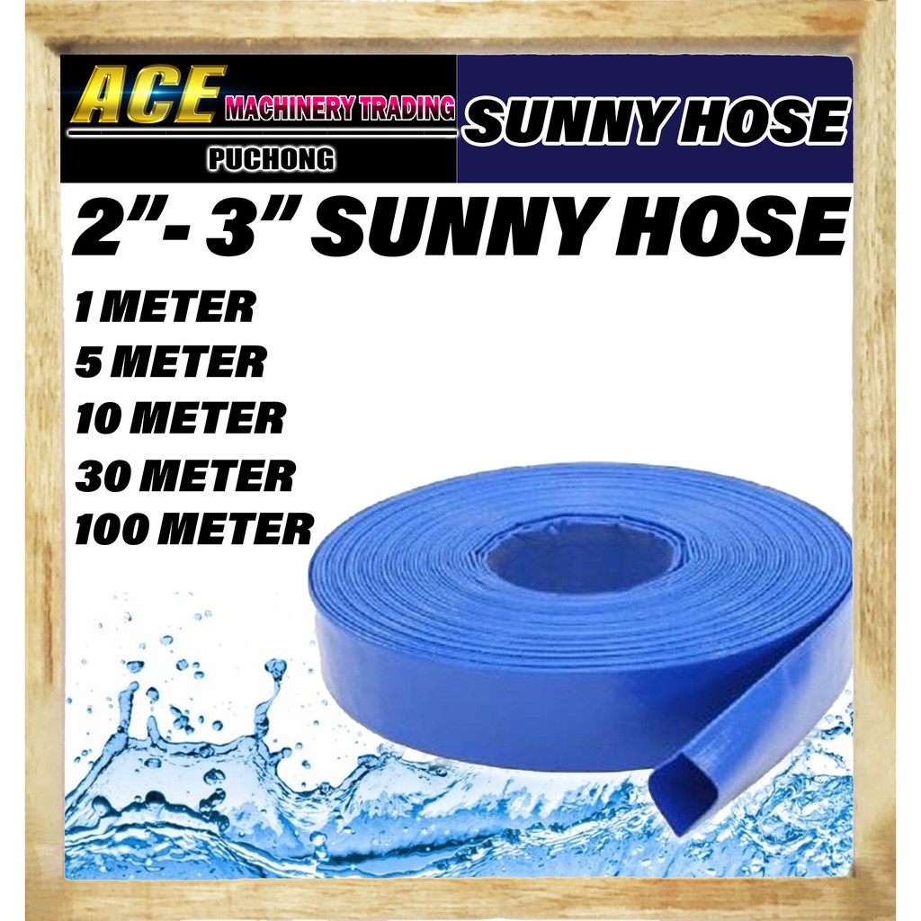 [Hose] BLUE SUNNY HOSE / WATER DISCHARGE HOSE LOOSE CUT PER METER ...