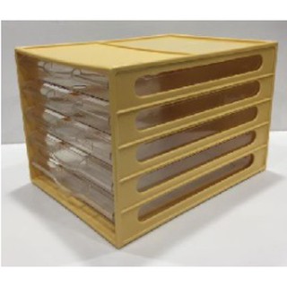 5 Tiers A4 Document Drawer 8575 A4 Paper Drawer / Stationery / Plastic ...