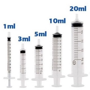 Disposable Syringe - Luer Slip (1ml/3ml/5ml/10ml/20ml/60ml) | Shopee Malaysia