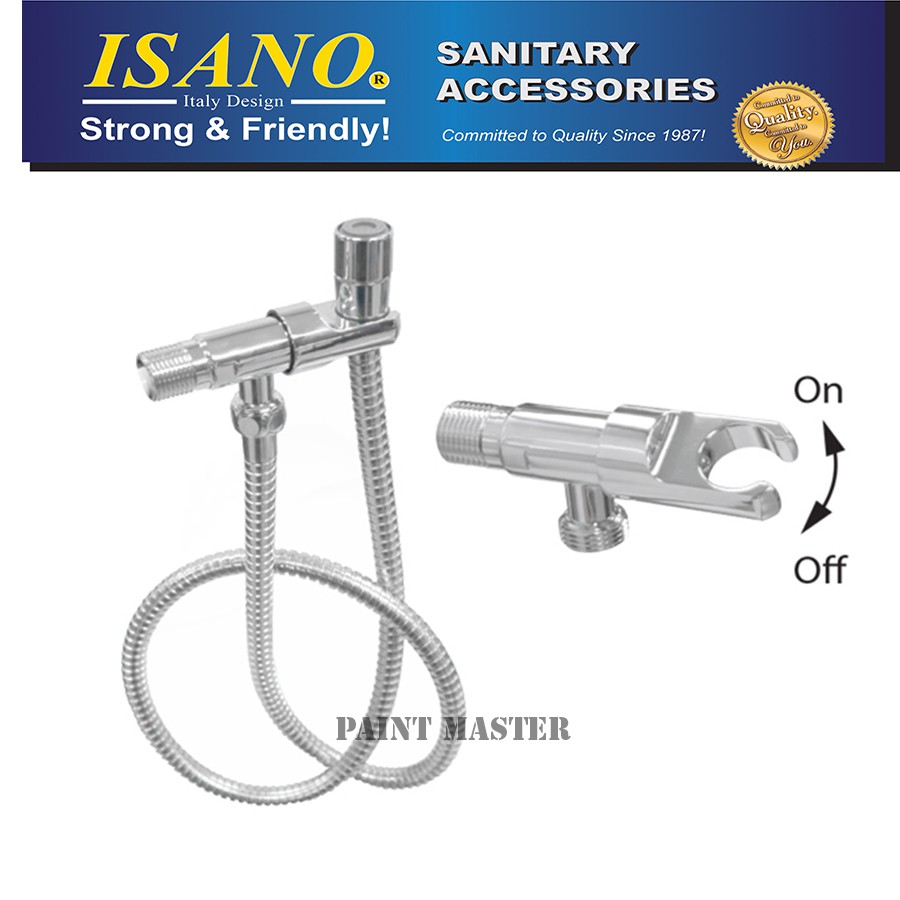 ISANO 1680AV Angle Valve c/w Spray Hose | Shopee Malaysia