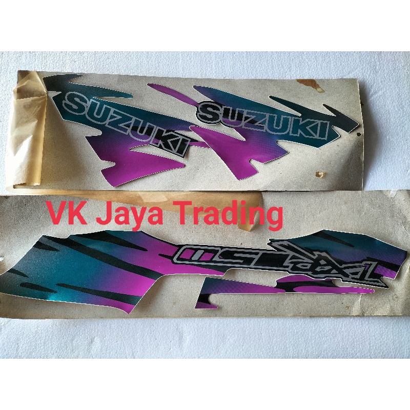 LAST ONE Classic Suzuki TXR150 Sticker Body Brand RunCing Green Colour ...