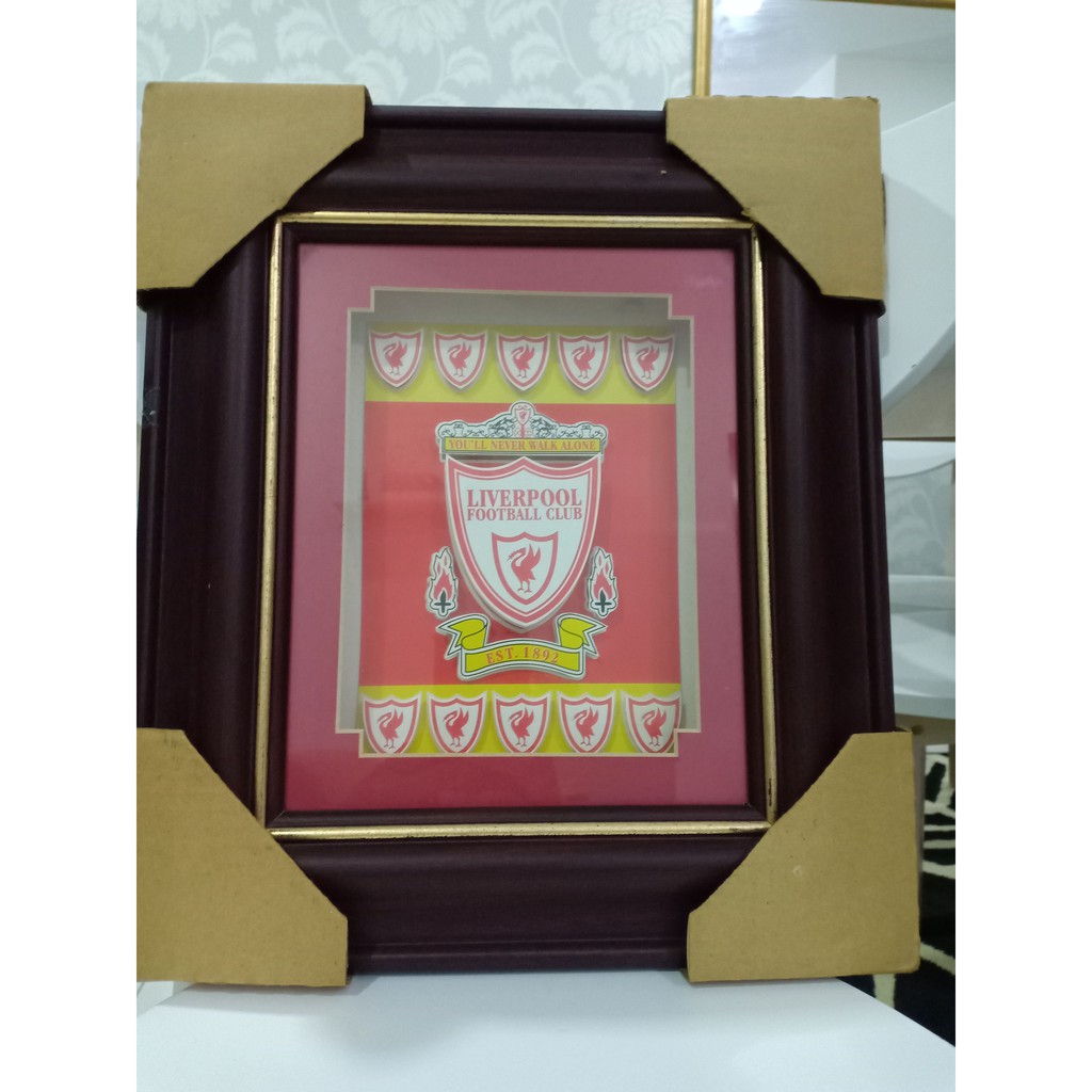 Liverpool FC Wooden Frame | Shopee Malaysia