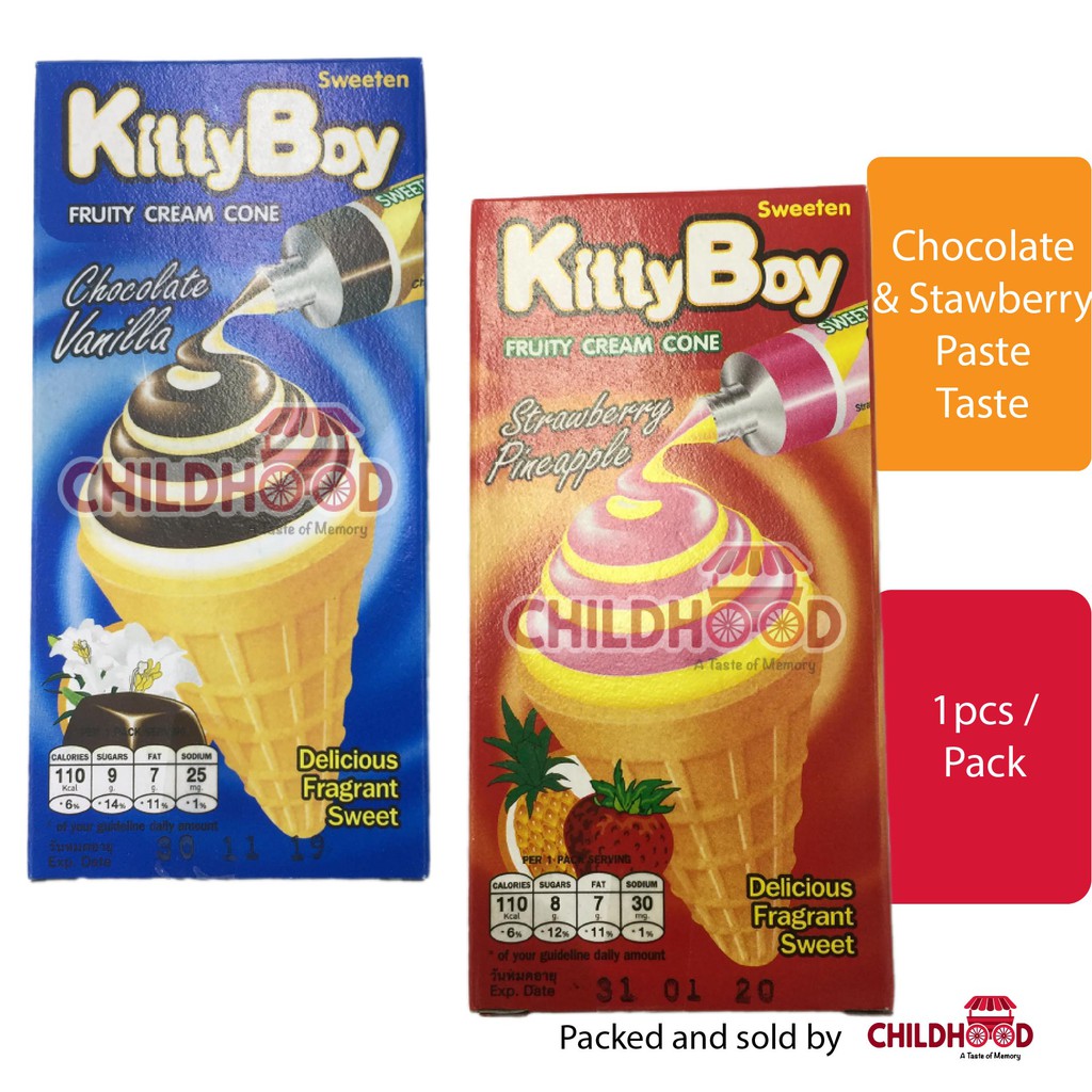 Kitty Boy Chocolate/ Strawberry /Grape Toothpaste Candy | Shopee Malaysia