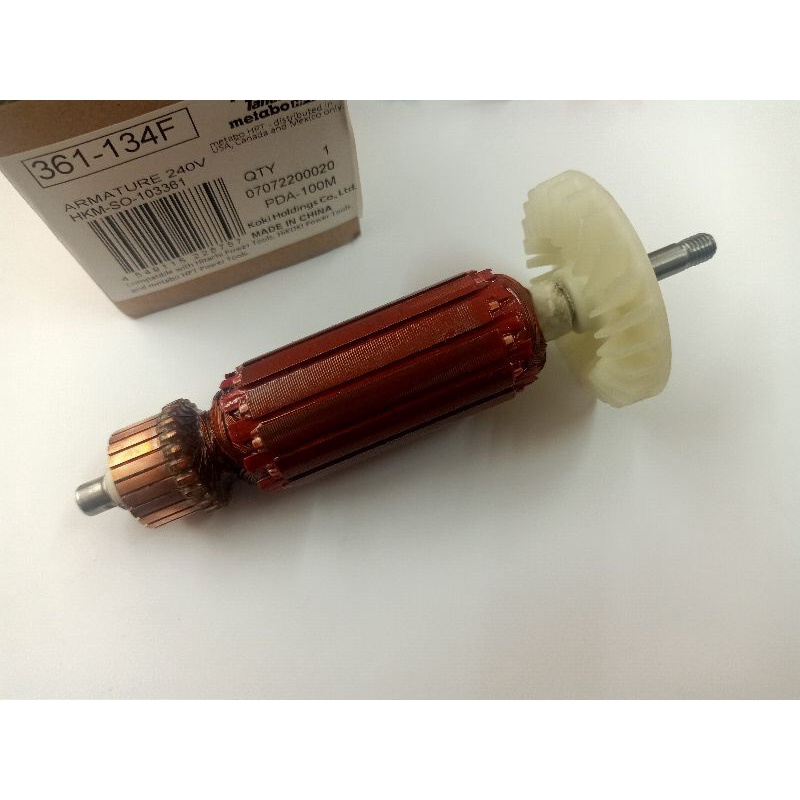 Hikoki/Hitachi PDA-100M Armature (361-134F) | Shopee Malaysia