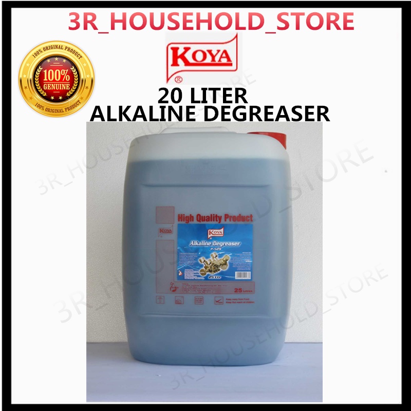 KOYA 20L P529 ALKALINE DEGREASER ENGINE DEGREASER P-529 CAR MOTORCYCLE ...