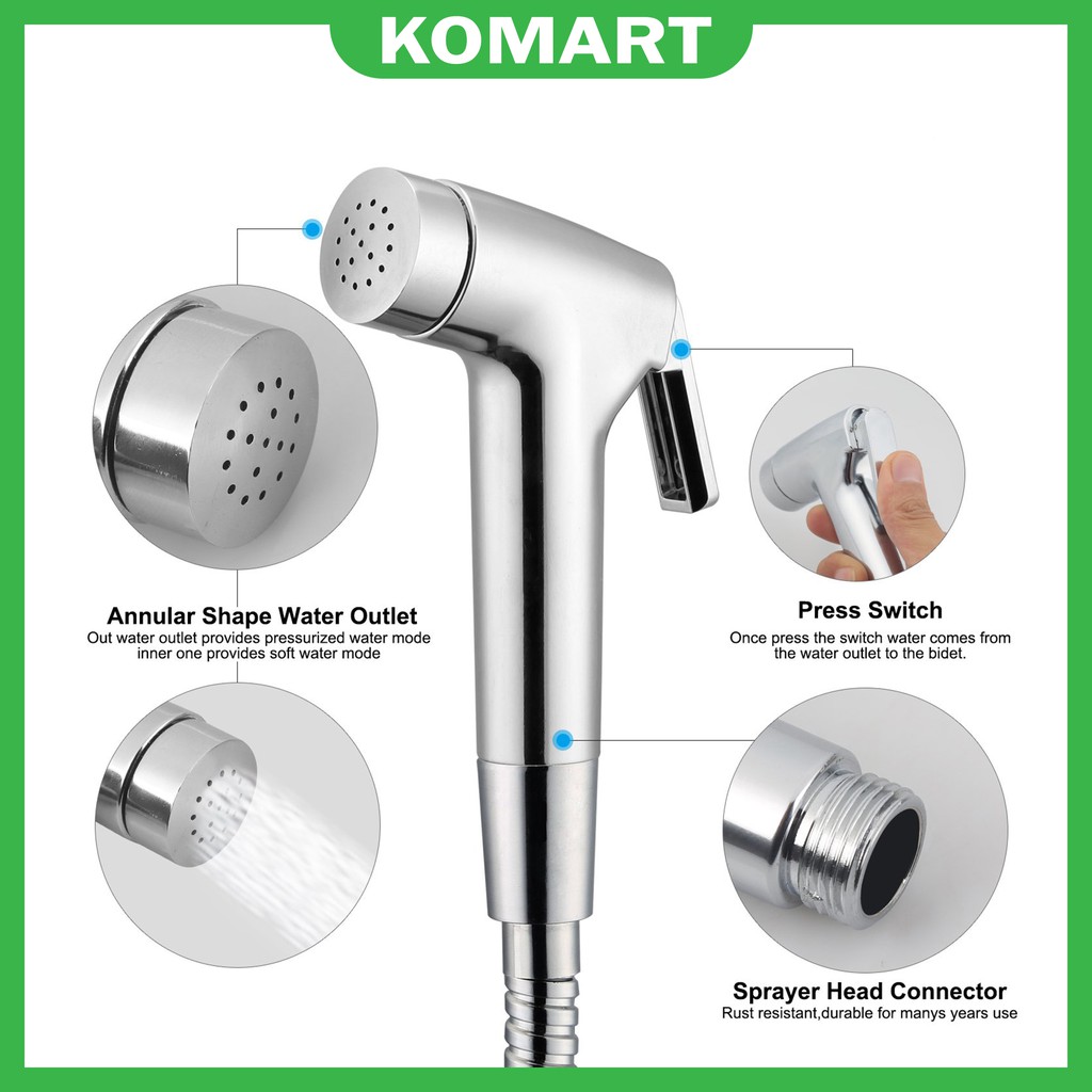 High Quality Toilet Water Pressure Bidet Sprayer | Shopee Malaysia