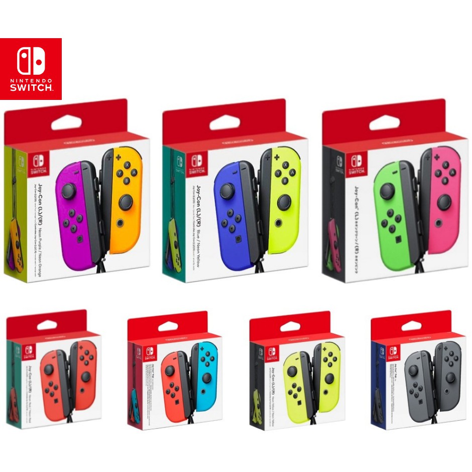 Nintendo Switch Joy Con Controller Original Set (Multiple Color ... Nintendo Switch Joy Con Controller Original Set (Multiple Color ...