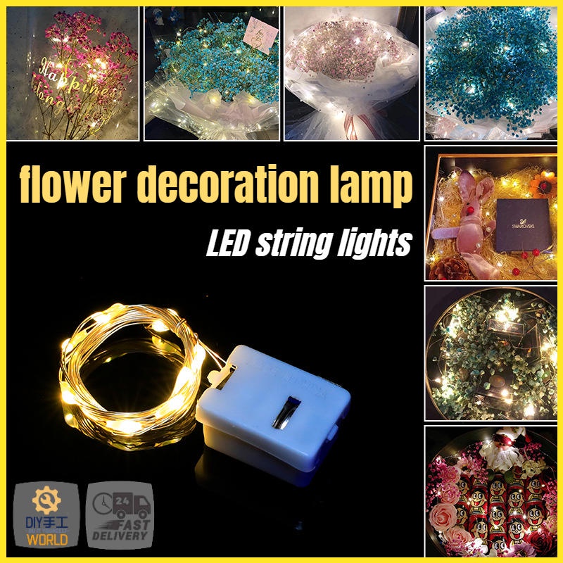 Fairy Light For Deco / Flower Decoration Lamp LED Light - Button ...
