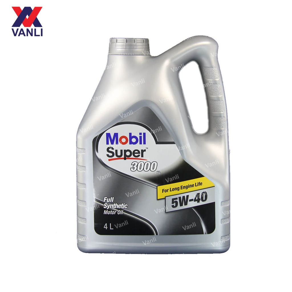 Mobil Super 3000 Fully Synthetic 5W40 4L (Stock Clearance) | Shopee ...