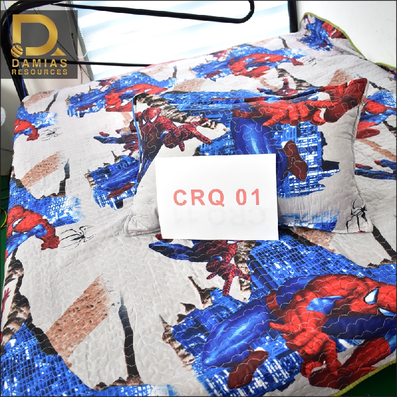 CADAR 3 IN 1 PATCHWORK SAIZ QUEEN CORAK BUNGA/KARTUN REJECT | Shopee ...