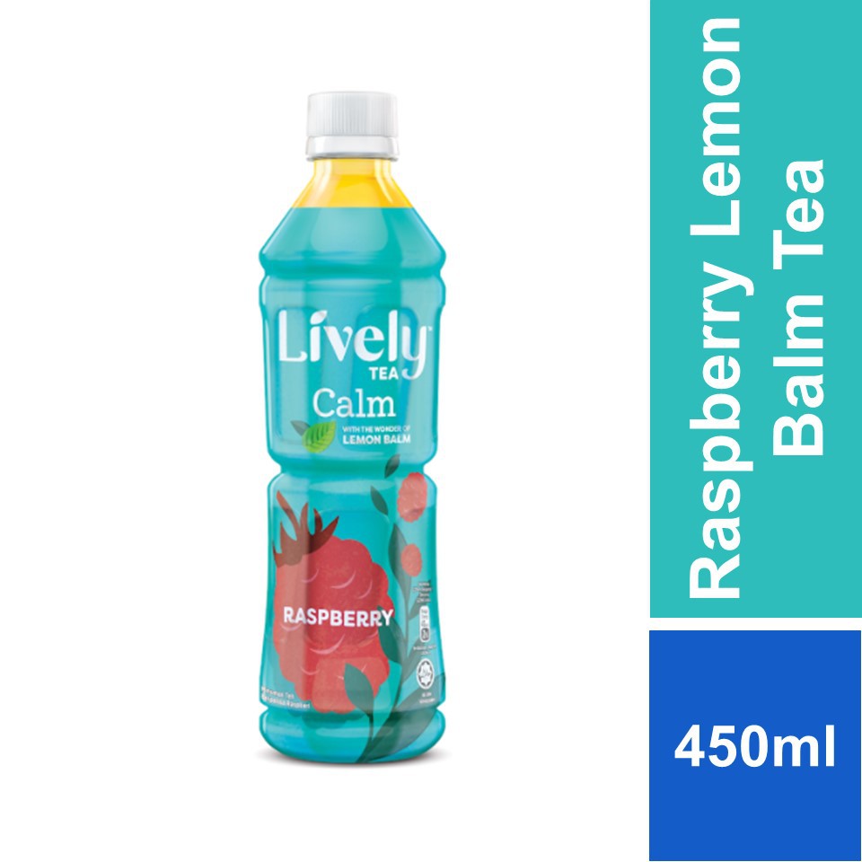 Lively Raspberry Lemon Balm Tea 450ml | Shopee Malaysia