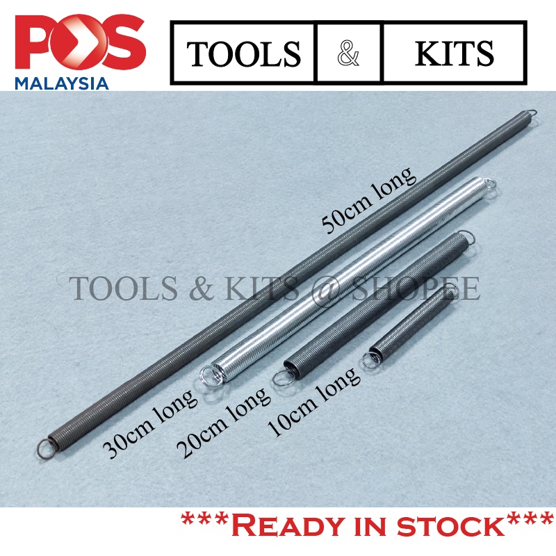 High Tension Stainless Steel Long Spring with Hook Flexible Extensional ...