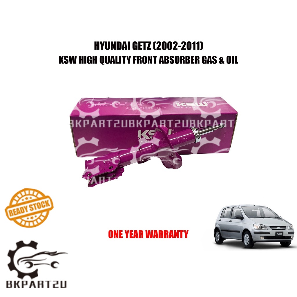 HYUNDAI GETZ (2002-2011) FRONT ABSORBER DEPAN MADE BY KSW PERFORMAX ...