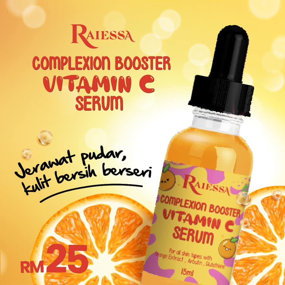 Raiessa Complexion Booster Vitamin C | Shopee Malaysia