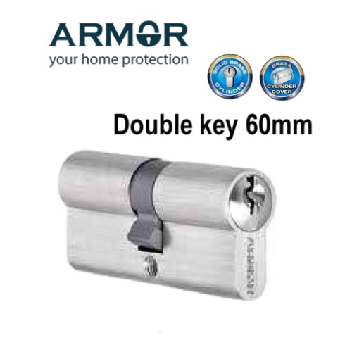 Armor Euro Profile Cylinder Double Key 70mm/60mm (grill lock/gate lock ...