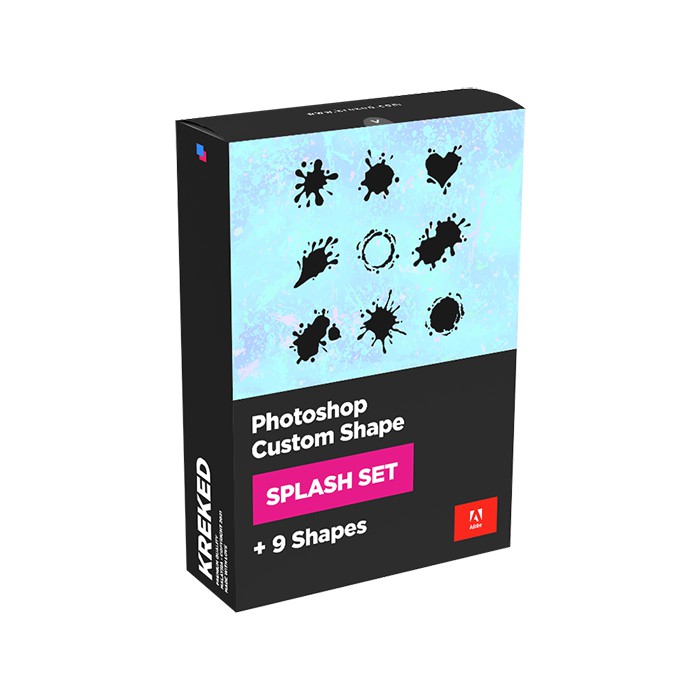 Photoshop Custom Shape Splash Set | Shopee Malaysia