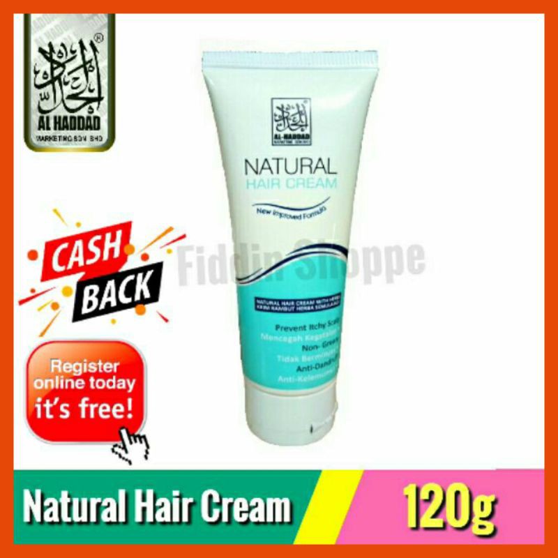 🔥MUST TRY🔥NATURAL HAIR CREAM - KRIM RAMBUT HERBA SEMULAJADI Anti ...