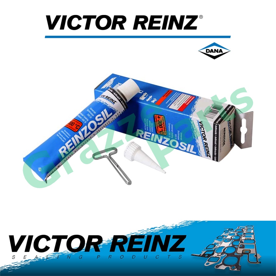 (70ml) Victor Reinz Reinzosil Gasket Gum Sealing Silicone Sealant Black Heavy Duty Silicon (70ml ...