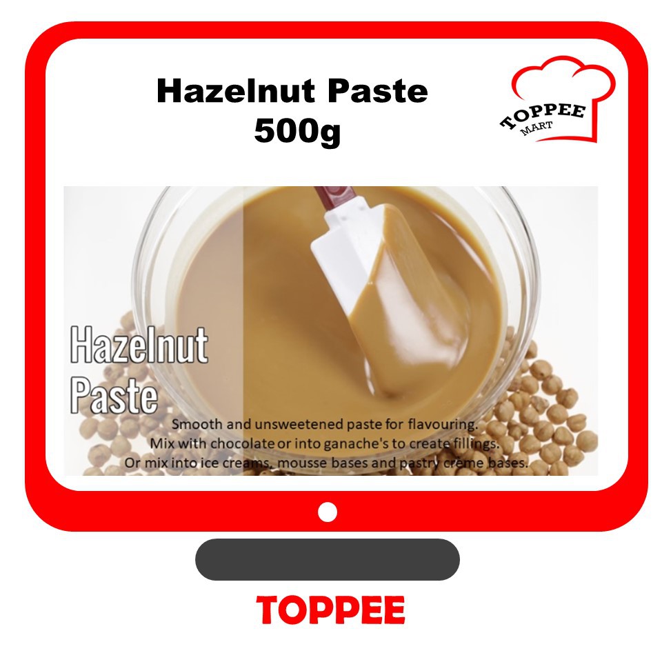 HAZELNUT PASTE 500G (HAZELNUT PRALINE) | Shopee Malaysia
