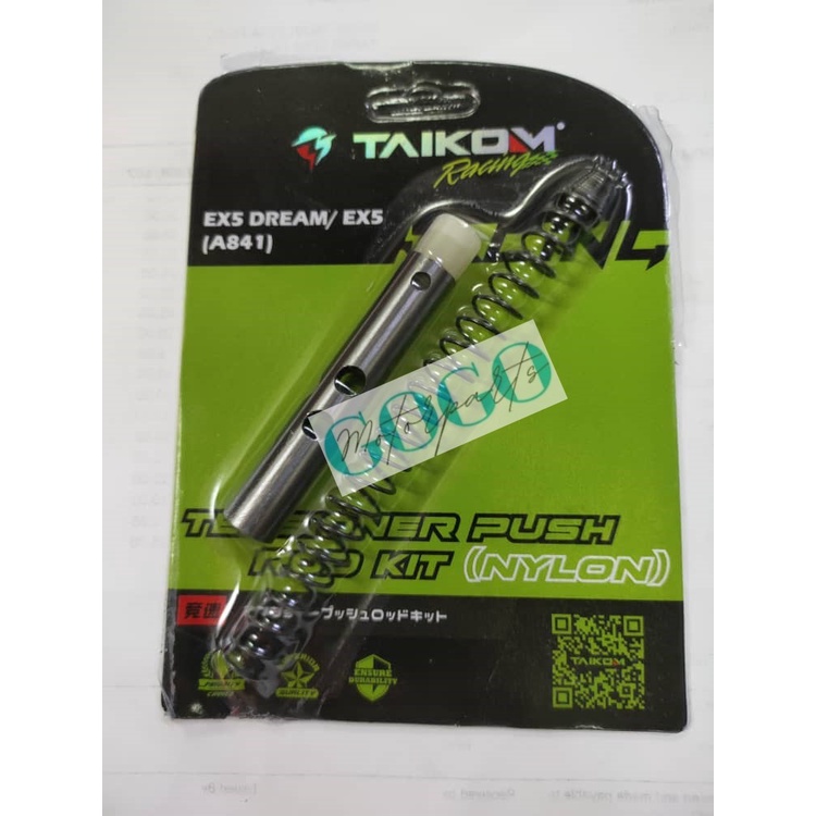 RACING TENSIONER PUSH ROD KIT EX5 WITH SPRING | Shopee Malaysia