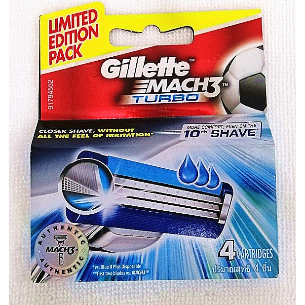 GILLETTE Mach 3 Limitted Edition Pack | Shopee Malaysia