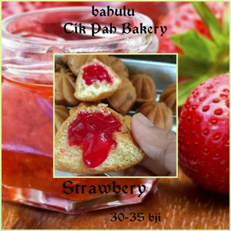 BAHULU/BAULU CERMAI CIKPAH INTI STRAWBERRY(PACK BESAR 35 BIJI) | Shopee ...