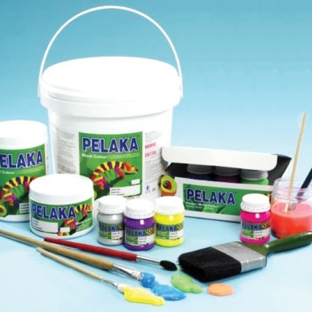 Pelaka Mural Colour Paint 1 kg | Shopee Malaysia