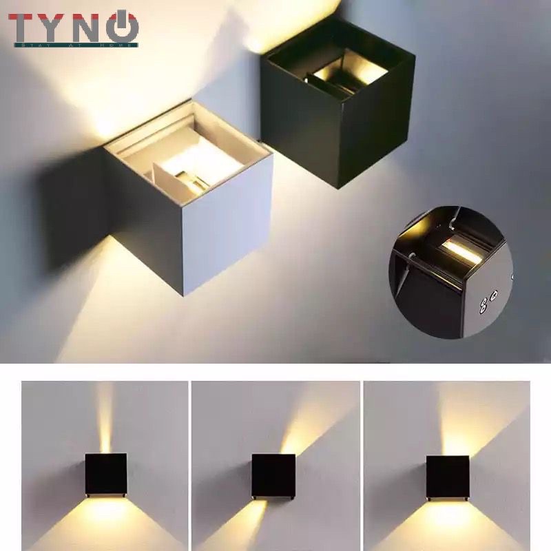 IP65 Waterproof 6W Indoor Outdoor LED Wall Lamp Modern Aluminum ...