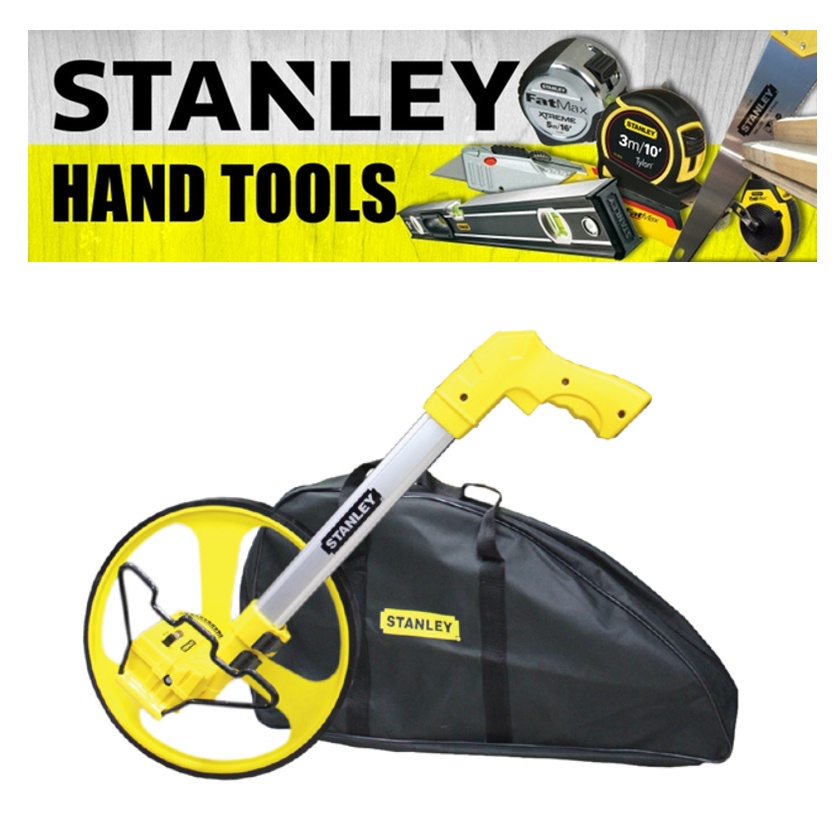 STANLEY MW40M COUNTER MEASURING WHEEL 77-174 WHEEL DIAMETER 318 MEASURE ...