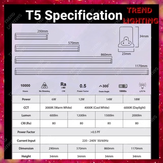High Grade LED T5 Tube Light Drop Curve Light Ceiling Light Lampu ...
