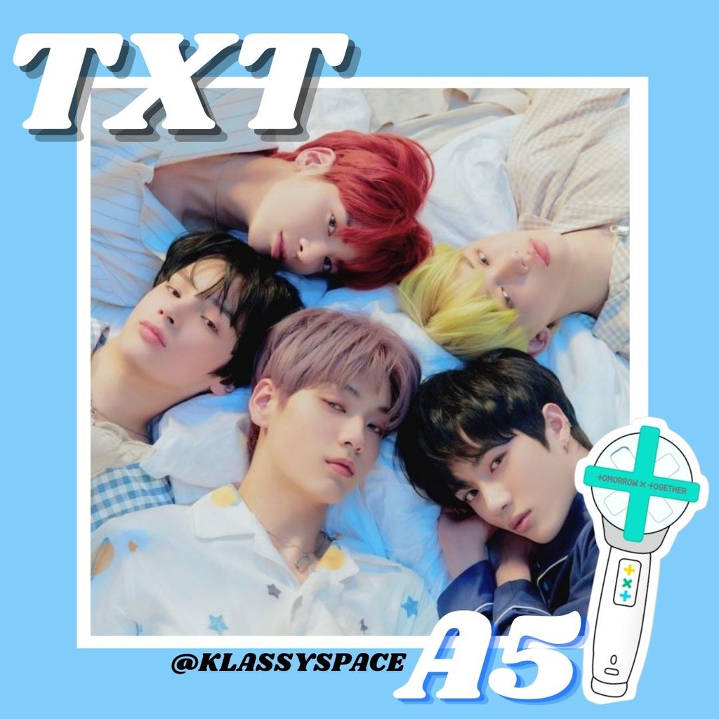 25pcs TXT theme Wall Collage Kit A5 Size Home Decor Aesthetic Wall ...